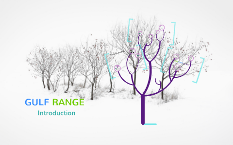 GULF RANGE INTRODUCTION by GULF RANGE on Prezi