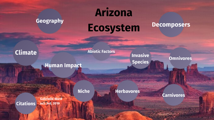 Arizona Ecosystem Project by Gabrielle Ward on Prezi