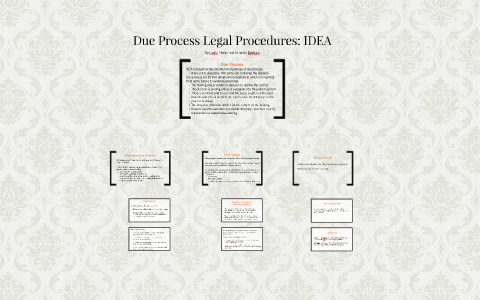 Due Process Legal Procedures: IDEA by Kristina Honken on Prezi