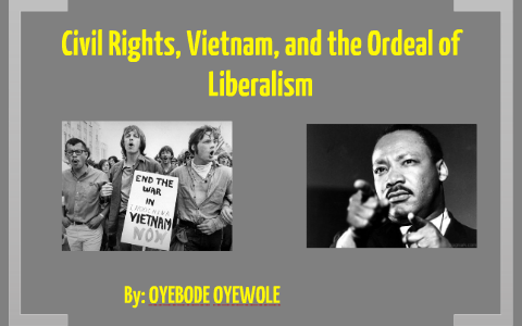 Civil Rights, Vietnam, and The Ordeal of Liberalism by Oyebode Oyewole ...