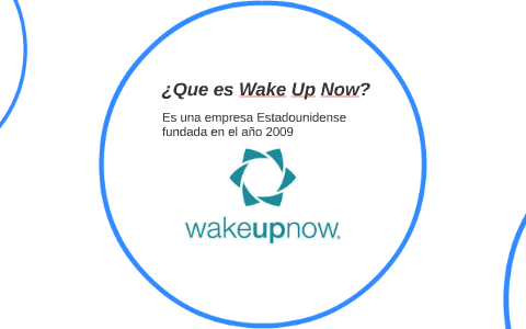 ¿Que es Wake Up Now? by Exequiel David