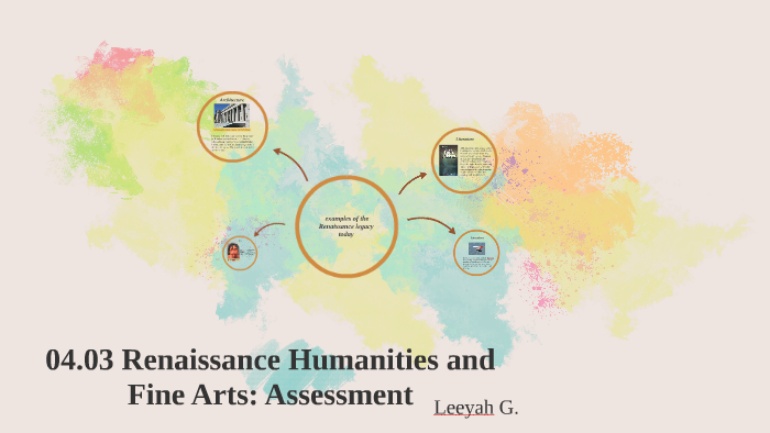 examples of the Renaissance legacy around you by lee g. on Prezi