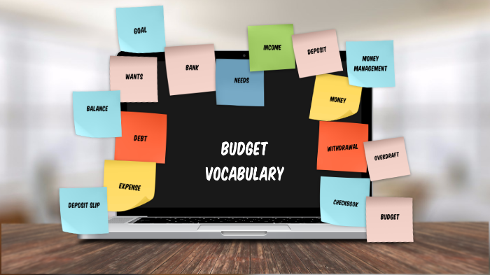 Budget Vocabulary by Emily harper on Prezi
