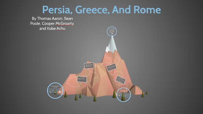 Persia, Greece, And Rome by Sean P on Prezi