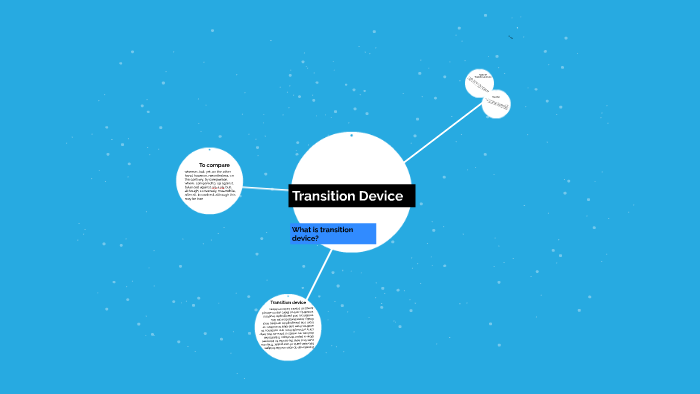 Transition Device by Kevin Jones on Prezi