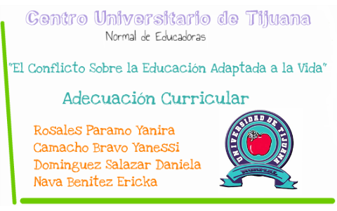 Adecuacion Curricular by Ericka Nava