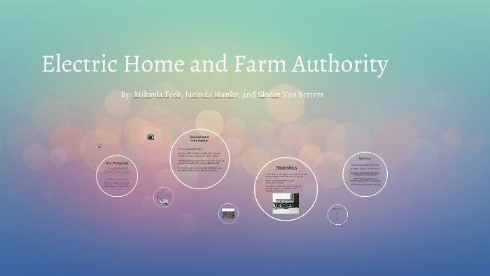 Electric Home and Farm Authority by Mikayla feck on Prezi