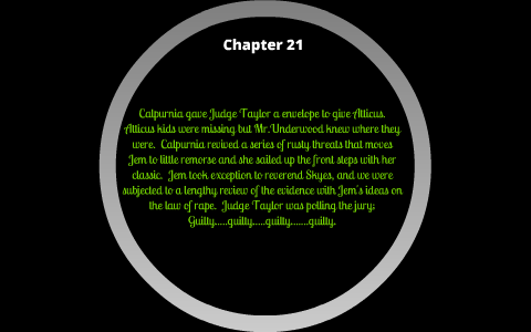 DuVall English TKAM Chapter 21 by josh collart on Prezi