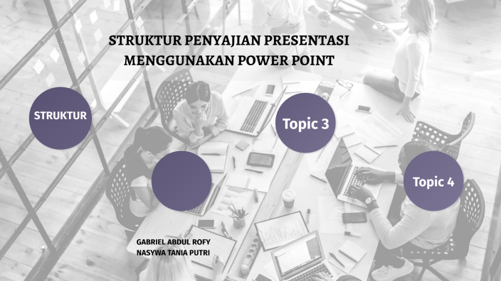 Struktur penyajian presentasi menggunakan power point by tania putri on ...
