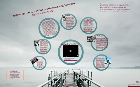 Indifference, How it makes the Human Being, Inhuman by Linnea Mendoza ...
