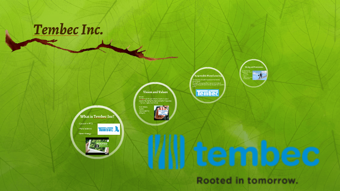 Tembec Inc. by Ivy Wyche on Prezi
