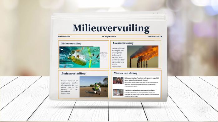 Milieuvervuiling by Bo Machiels on Prezi