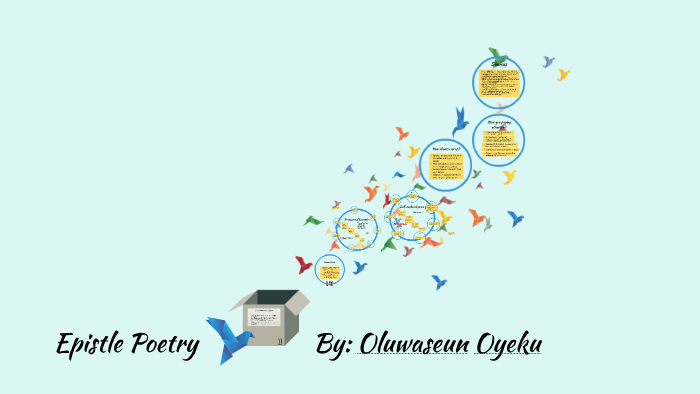 Epistle Poetry by Seun O on Prezi