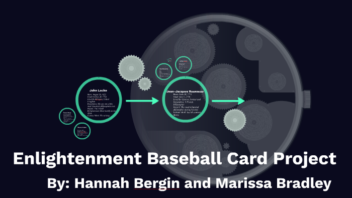 Enlightenment Baseball Card Project by Marissa Bradley on Prezi