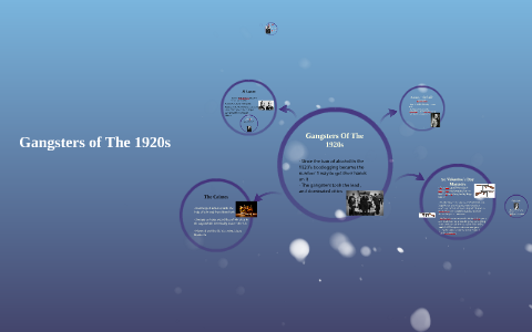 Gangsters Of The 1920s by Madelynn Nunez on Prezi