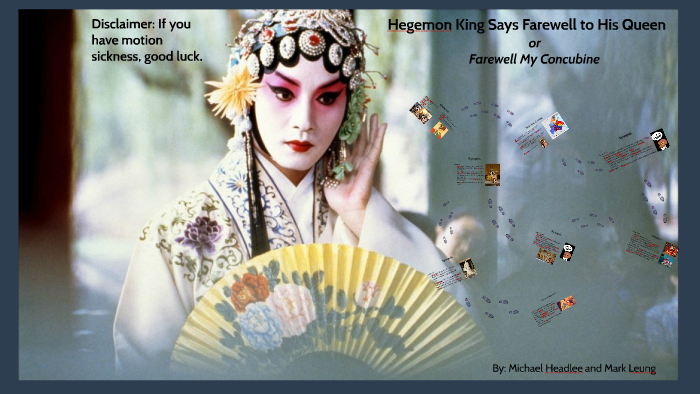 Hegemon King Says Farewell to His Queen by Mark Leung