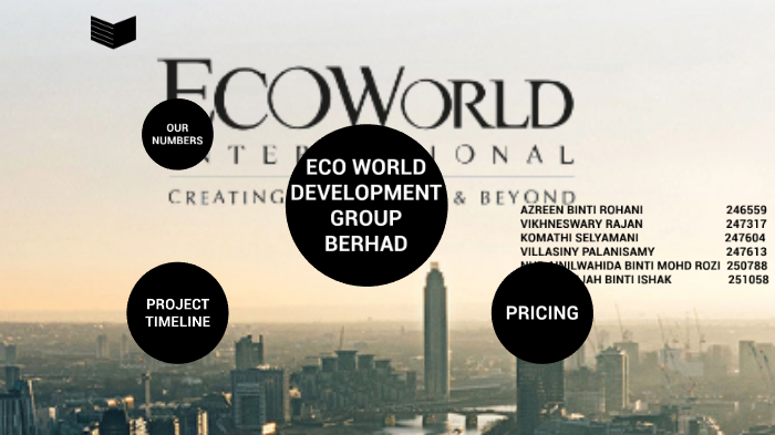 ECO WORLD DEVELOPMENT GROUP BERHAD by Vikhneswary Rajan on Prezi