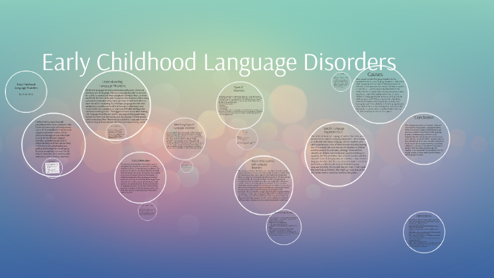 Early Childhood Language Disorders by Katie Scott on Prezi