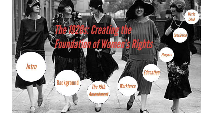 The 1920s: Creating the Foundation of Women’s Rights by Julianne Meyers ...