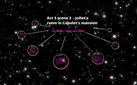 Act 3 Scene 2 - Juliet's room in Capulet's mansion by Mollie Miller on ...