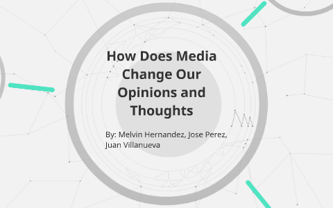 the relationship public opinion and mass media by Jose perez
