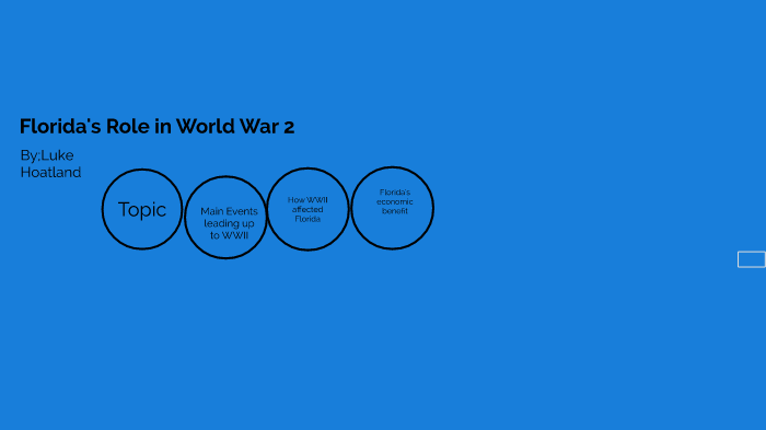 Floridas Role in WWII by Luke Hoatland on Prezi