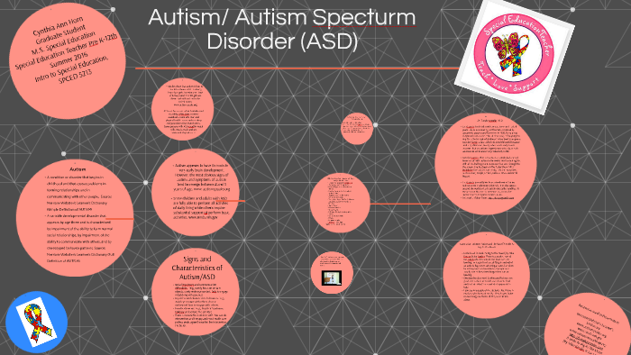 Autism/ Autism Specturm Disorder by Cindi Horn on Prezi