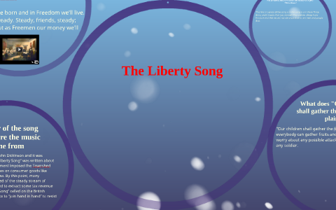 The Liberty Song by Aidan Zika English on Prezi