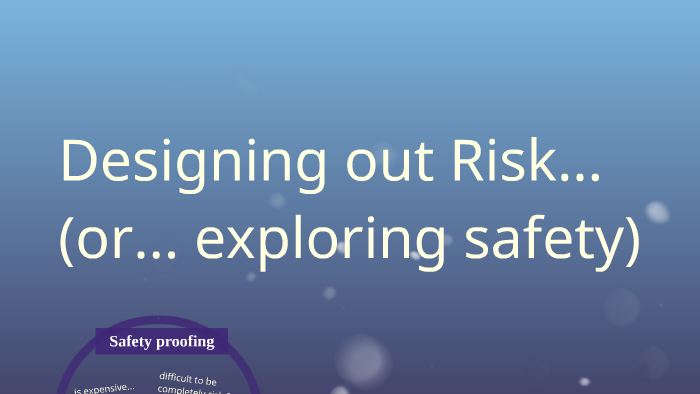 Designing out Risk... by Adam Whatley on Prezi Designing out Risk... by Adam Whatley on Prezi