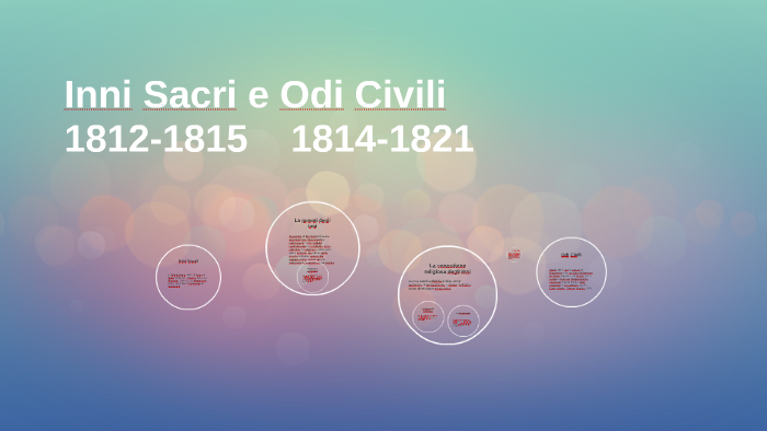 Inni Sacri e Odi Civili by maria teresa ciammaruconi on Prezi
