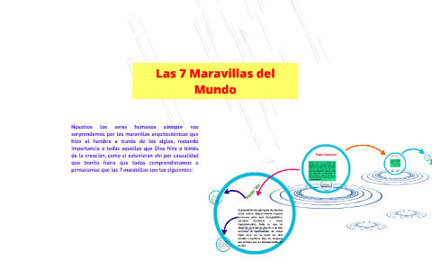 las 7 marabillas del mundo by Junior Leon on Prezi