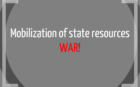 War mobilization by Tim Wu on Prezi