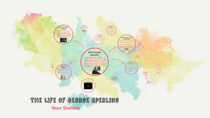 George Sperling; Life and Impact by Noor Shehata on Prezi