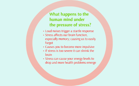 What happens to the human mind under the pressure of stress by Joseline ...
