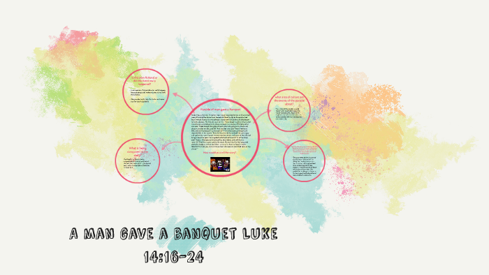 A man gave a banquet Luke 14:16-24 by reianna williams on Prezi