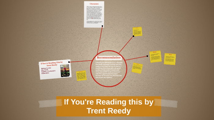 If You're Reading This by Trent Reedy by Melissa Corona on Prezi