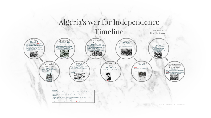 Timeline for the Independence of Algeria by hiii people on Prezi