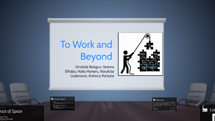 To Work and Beyond by Anthony Pontone on Prezi