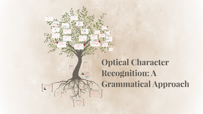 Optical Character Recognition A Grammatical Approach By Swagata Sanyal On Prezi 