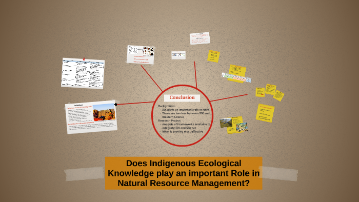 Does Indigenous Ecological Knowledge play an important Role by Lucy Graham
