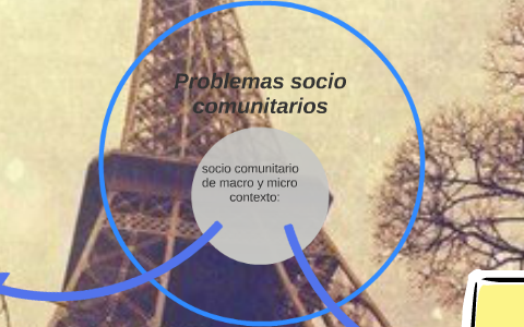 Problemas socio comunitarios by Juli Moreno on Prezi