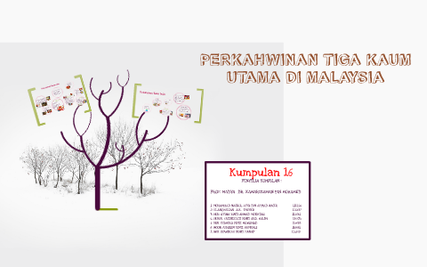 PERKAHWINAN TIGA KAUM UTAMA DI MALAYSIA by Sya Syahira on Prezi