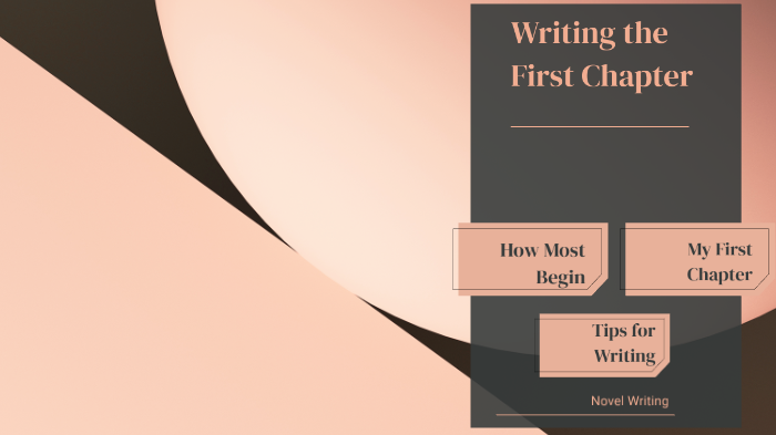 Writing Chapter One by Nicole Mazzarella on Prezi