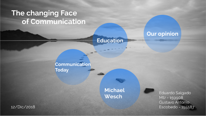 The Changing Face of Communication by Eduardo Salgado Mtz on Prezi