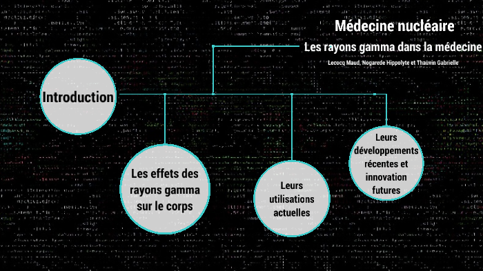 Les rayons gamma dans la médecine by maud lecocq on Prezi