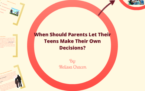 When Should Parents Let Their Kids Make Their Own Decisions? by Melissa ...