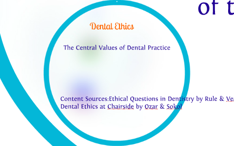 Dental Ethics-Central Values by Thaon Jones on Prezi