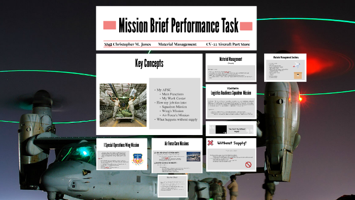 Mission Brief Performance Task by Chris Jones on Prezi