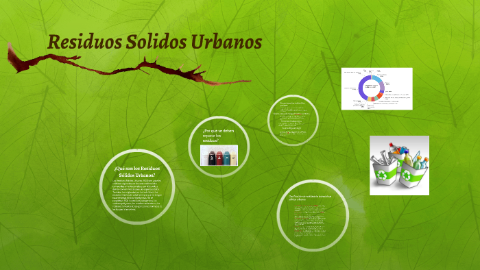 ¿Qué son los Residuos Sólidos Urbanos? by javinet k