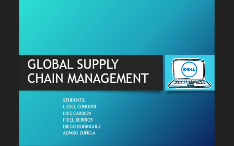 DELL SUPPLY CHAIN MANAGEMENT by Liesel Condori on Prezi